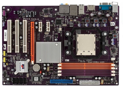 ECS RX780M-A ( A770M-A ) , socket AM2 / AM2+ support , AMD Motherboard | eBay