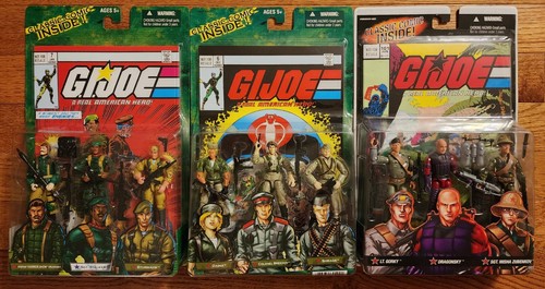 GI Joe OKTOBER GUARD Comic 3-Pack Lot 9 HORROR SHOW+DAINA+Stormavik ...