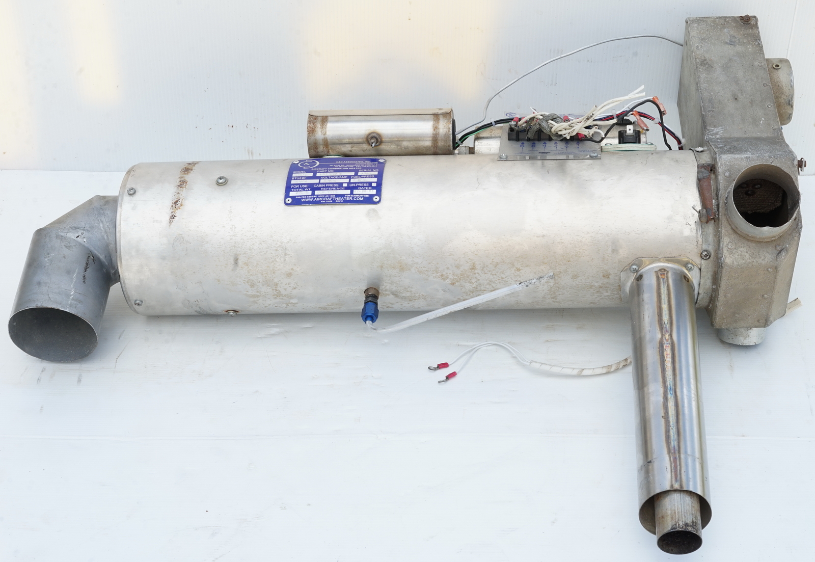 C&D Associates CD45K CD12012-1 Aircraft Heater ex Piper Aztec 33hrs ...