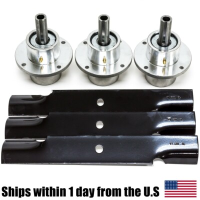 Deck Spindle Assembly Blade Kit for Scag 48 Wildcat Freedom 46020 ...