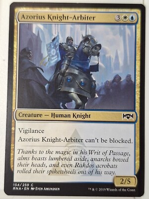 Azorius Knight-Arbiter - Ravnica Allegiance - Magic the Gathering MTG ...