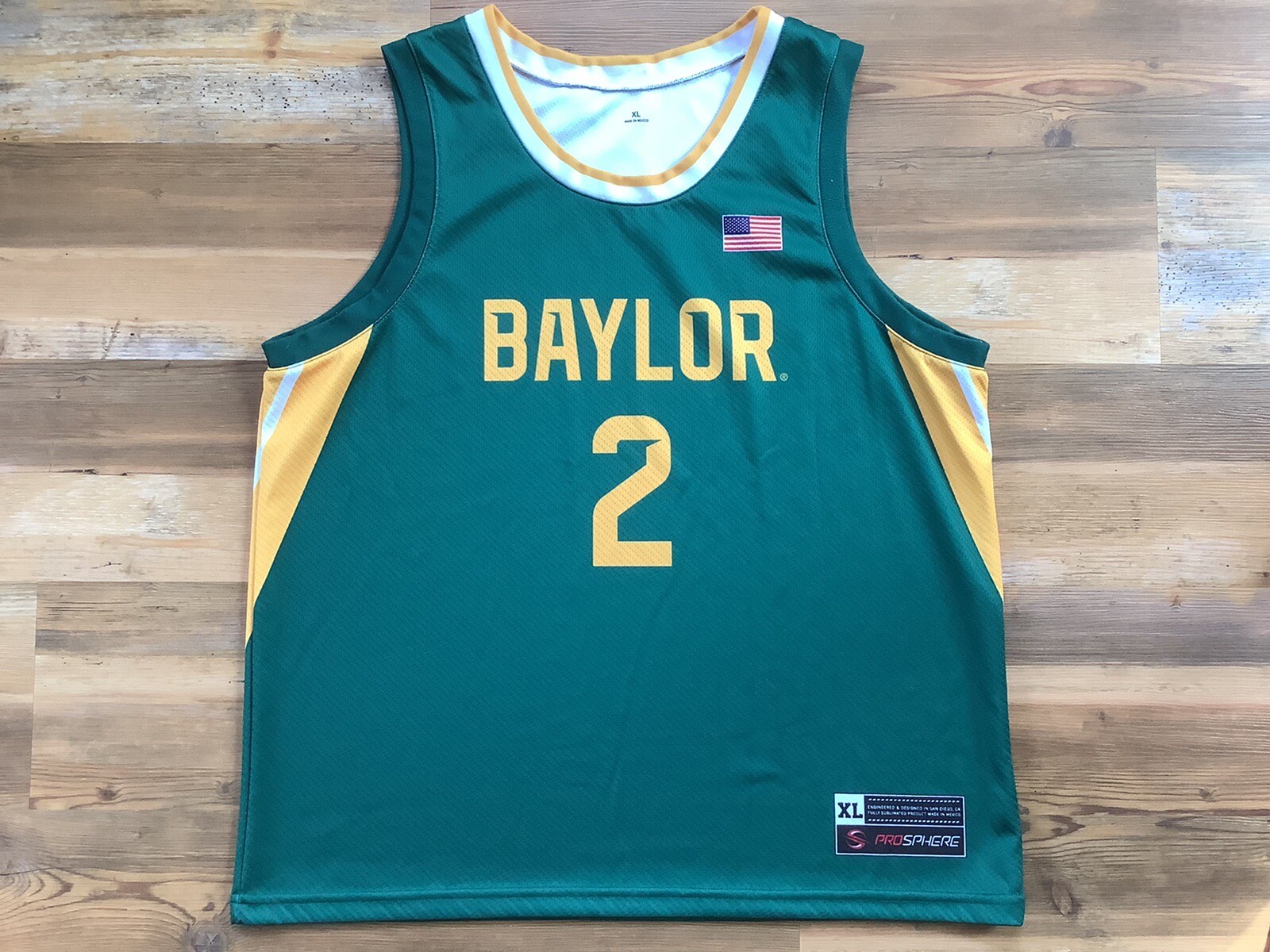 Baylor Bears Kendall Brown Basketball Jersey XL | eBay