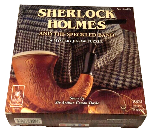 Sherlock Holmes The Speckled Band A Mystery New Jigsaw Puzzle 1000 ...