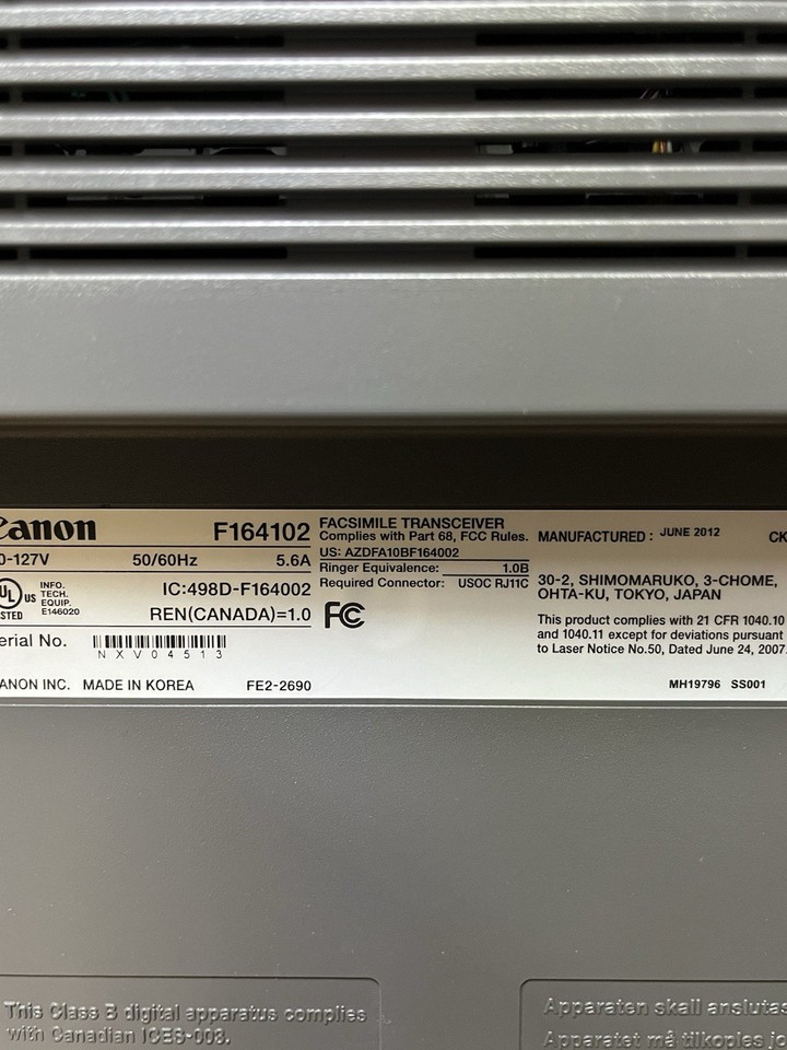 Canon imageCLASS MF4770n All-In-One Laser Printer 13803148718| eBay