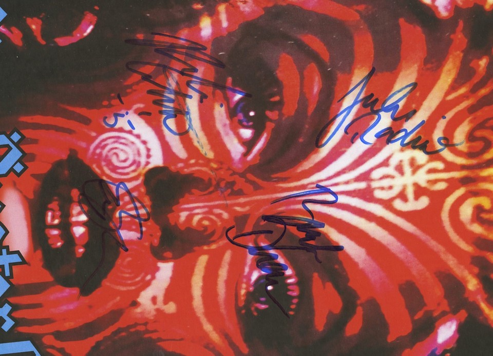 Blue Oyster Cult autographed gig poster Buck Dharma, Eric Bloom, Jules Radino | eBay