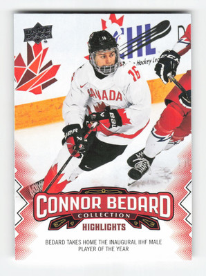 2023-24 Upper Deck Connor Bedard Collection #4 Connor Bedard | eBay