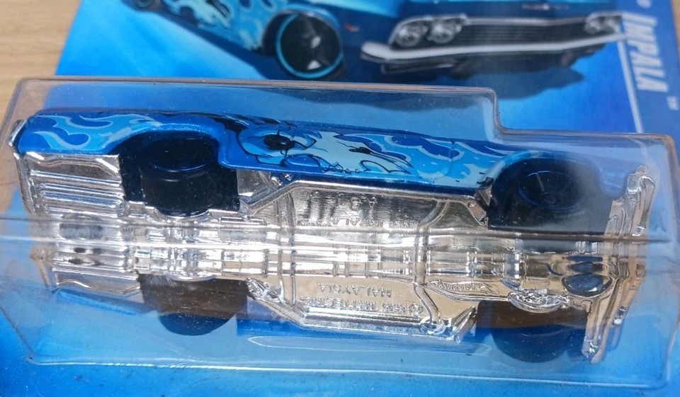 Hot Wheels 2008 All Stars Blue '65 Chevy Impala 058/196 640813248710| eBay