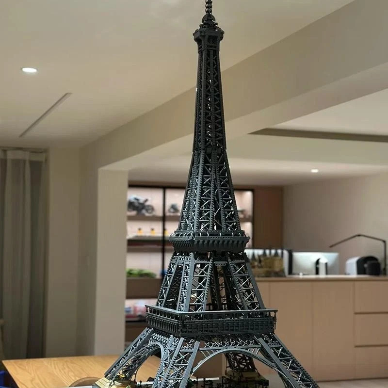 1.5m Eiffel Tower 10307 10001pcs Paris Architecture Model Building ...