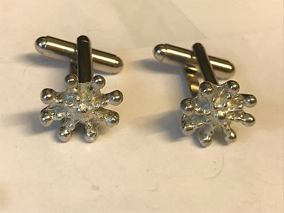 Snowflake TG203 Cufflinks Made From English Modern Pewter | eBay UK