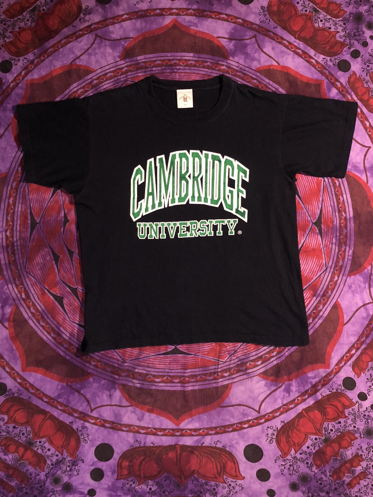 Cambridge University “logo” College T Shirt - Gem