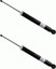 Sachs Rear Shock Absorbers 316 605 fits Hyundai Ix35 LM 2.0 CRDi 4WD 2. ...