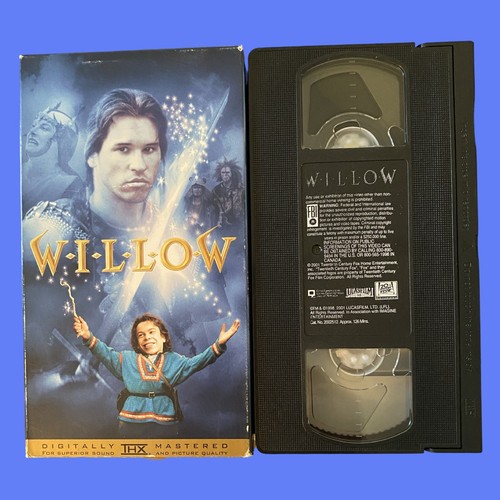 Willow- VHS. (Val Kilmer) 1998 George Lucas. 2001 Video. Free Shipping! | eBay