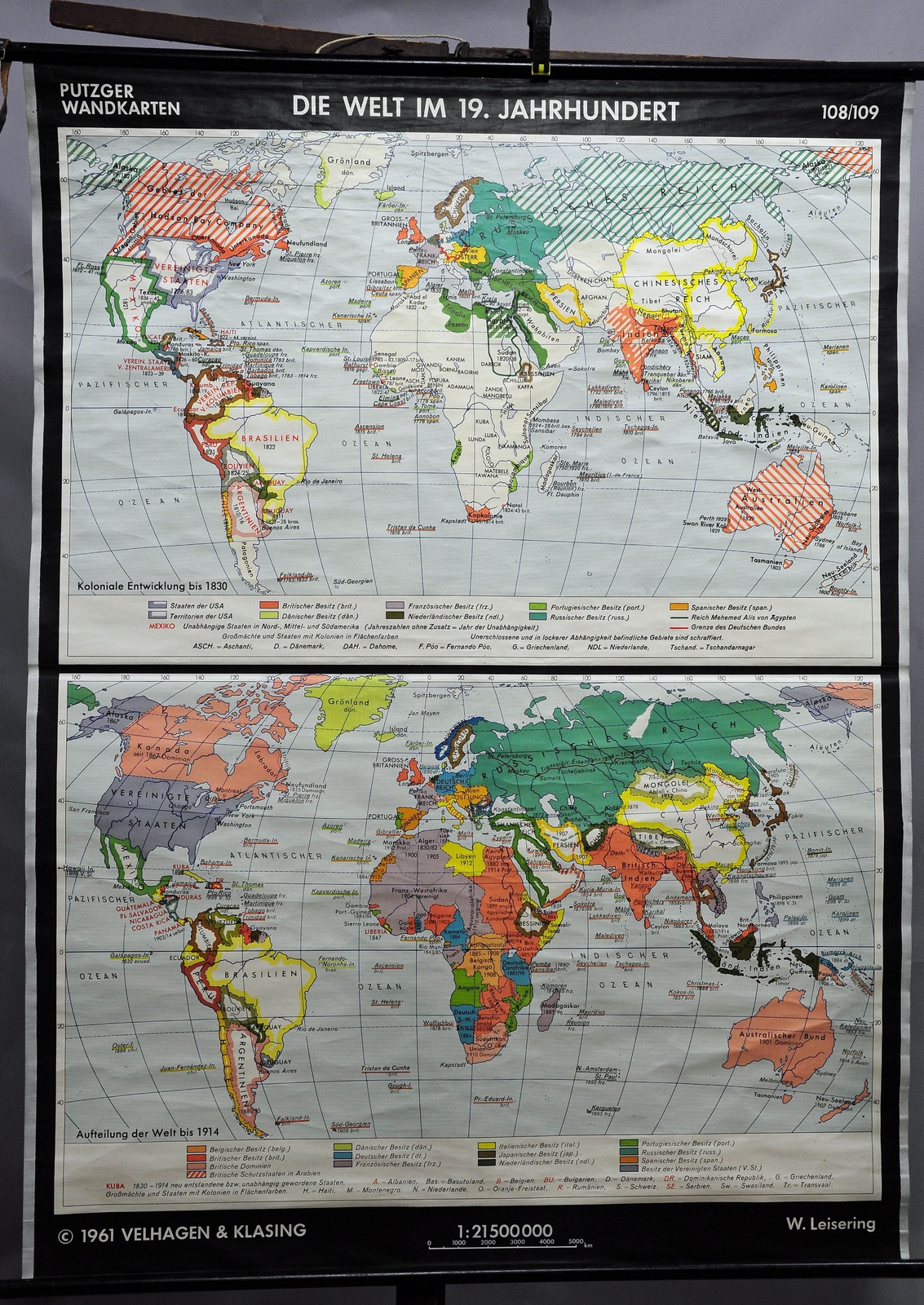vintage geographical wall chart poster, map, | Grelly USA