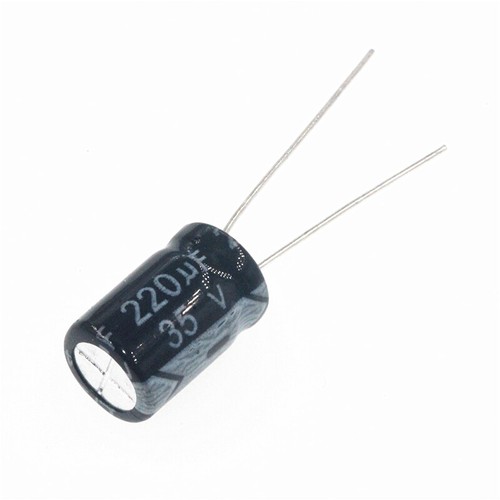 20pcs 220uF 35V 220MFD 35Volt 8*12mm Aluminum Electrolytic Capacitor ...