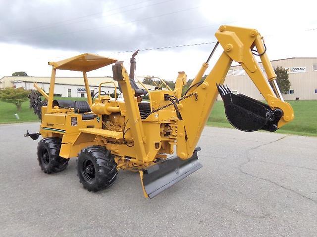 1993 VERMEER V450 TRENCHER/BACKHOE COMBO TRACTOR | eBay