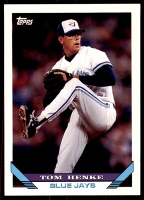 1993 Topps Tom Henke Baseball Cards #376 | eBay