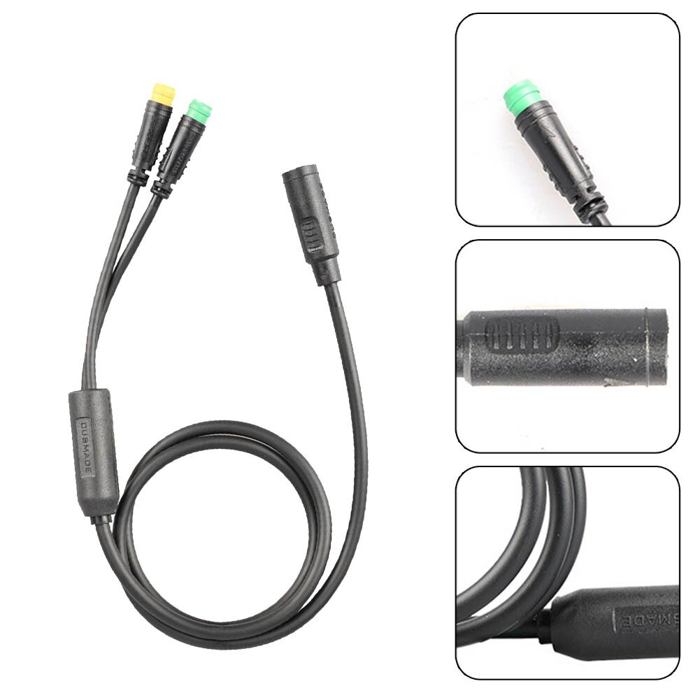 Waterproof 1T4 EB-Bus Cable Harness For BafangBBS01 BBS02 BBSHD Motor ...