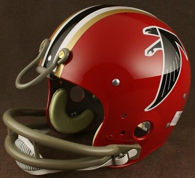 ATLANTA FALCONS 1966-1969 NFL Authentic THROWBACK Football Helmet | eBay