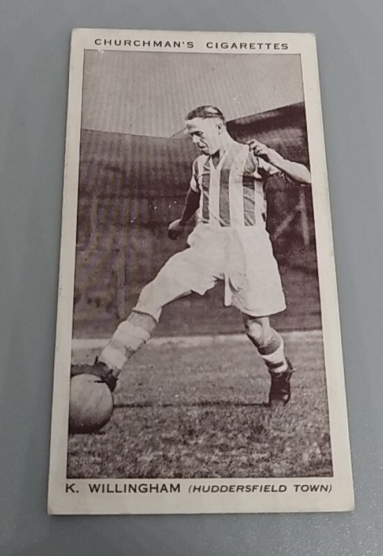 1938 Churchman's Cigarettes Association Footballers Ken K Willingham ...