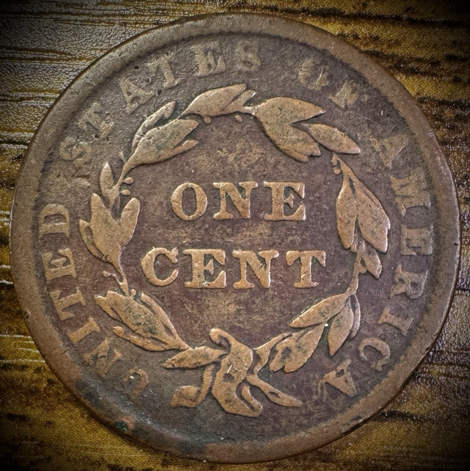 1839 Large Cent Coronet Head Matron Style Booby Head #2 | eBay