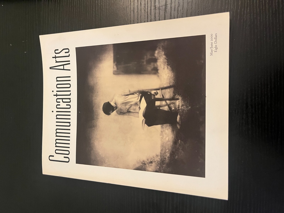 COMMUNICATION ARTS Magazine 2000 AUGUST - ISSUE #298 NICE FRONT COVER ...