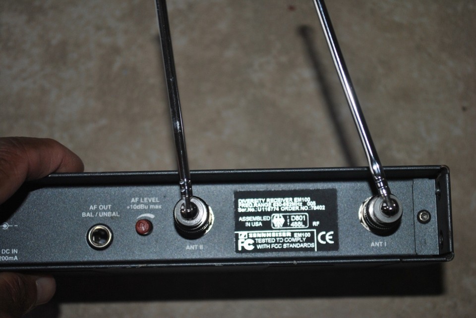sennheiser em 100 630-662mhz receiver | eBay