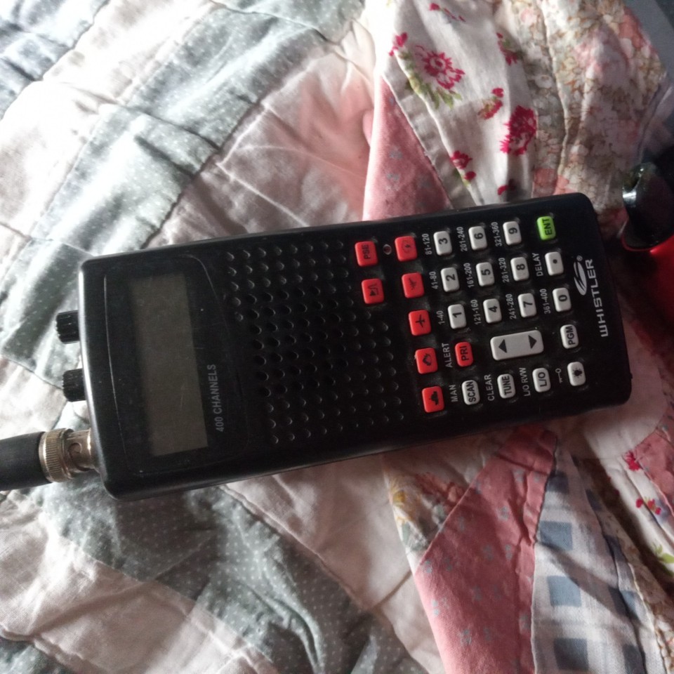 Whistler WS1010 Programable Handheld Police Radio and NOAA Radio ...