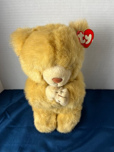Ty HOPE BEAR Beanie Buddies Plush CREASED HANG TAG Stuffed Animal | eBay
