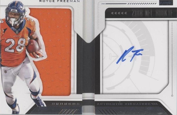 2018 Panini Playbook - Rookie Playbook Jersey Autograph #222 Royce ...