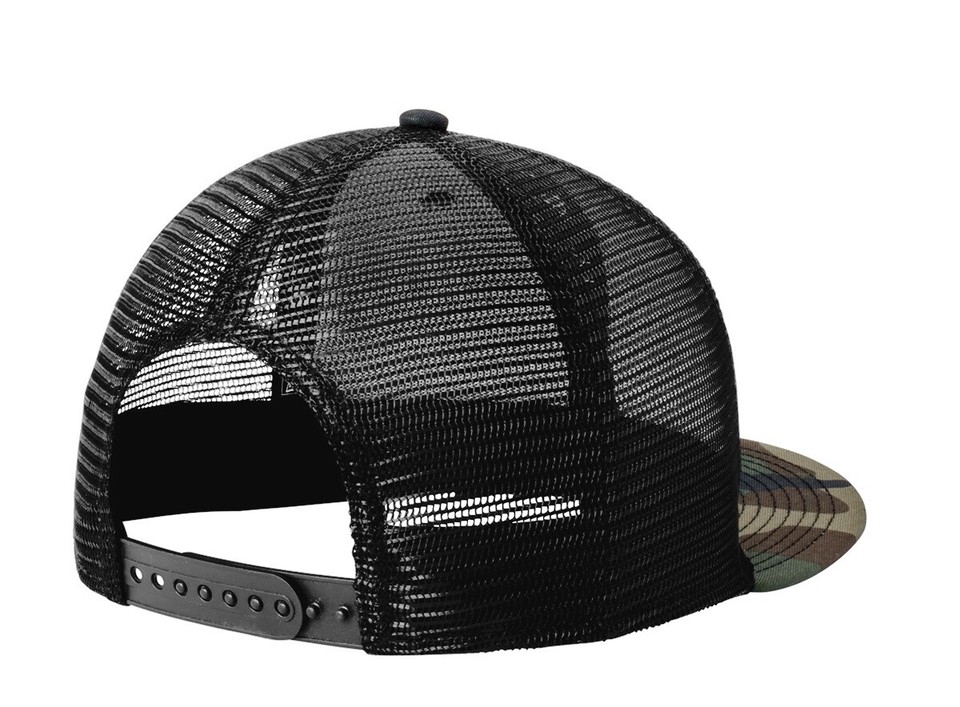 NEW ERA, MESH HIGH PROFILE TRUCKER CAP, 9Fifty, FLAT VISOR, ADJUSTABLE ...