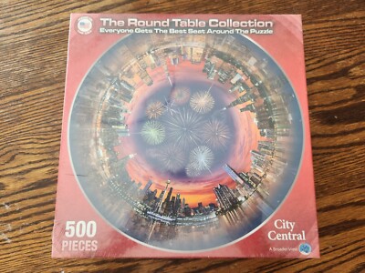 The Round Table Collection, City Central 500 Piece Puzzle NEW SEALED | eBay