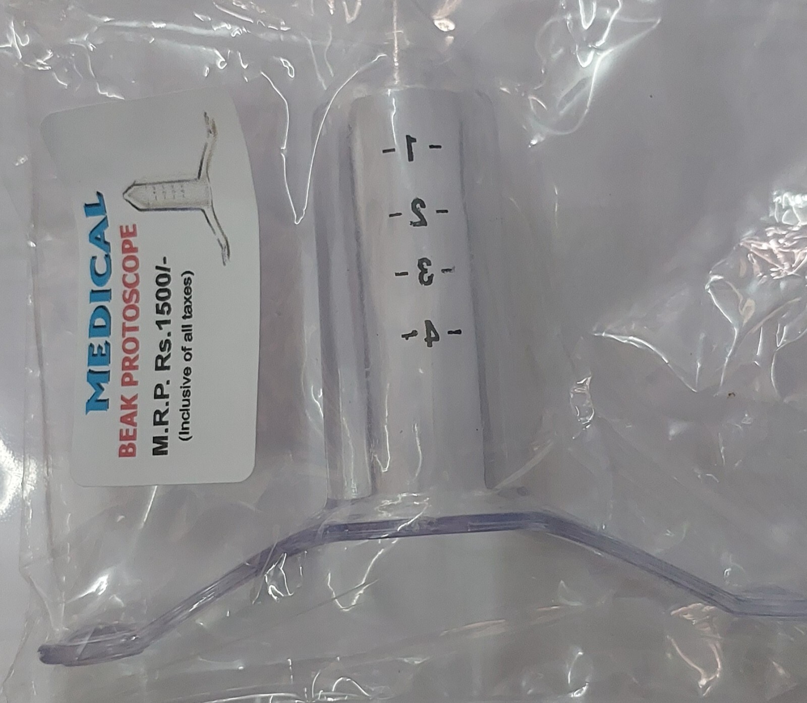 White Transparent Plastic Diagnostic Beak Proctoscope Anoscope 3 pc. | eBay