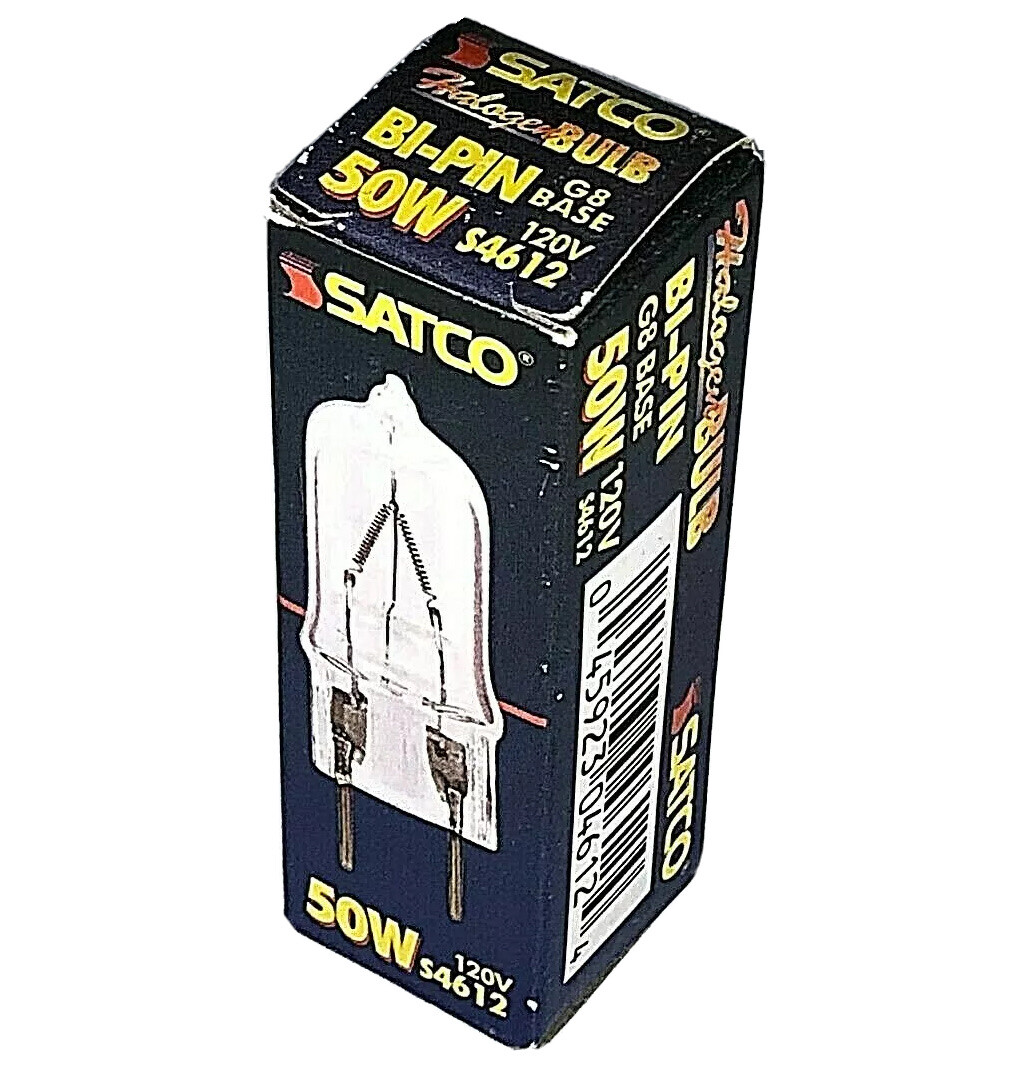 Satco S3165 Halogen T3 E11 35W Clear 120V 2900K Warm White Dimmable 100 ...