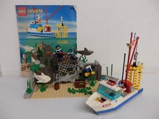 LEGO 6558 Shark Cage Cove Instructions and Parts List