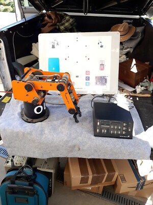 Scorbot ER 3 Eshed Robotec Robot Arm Working Comes With Owners Manual ...