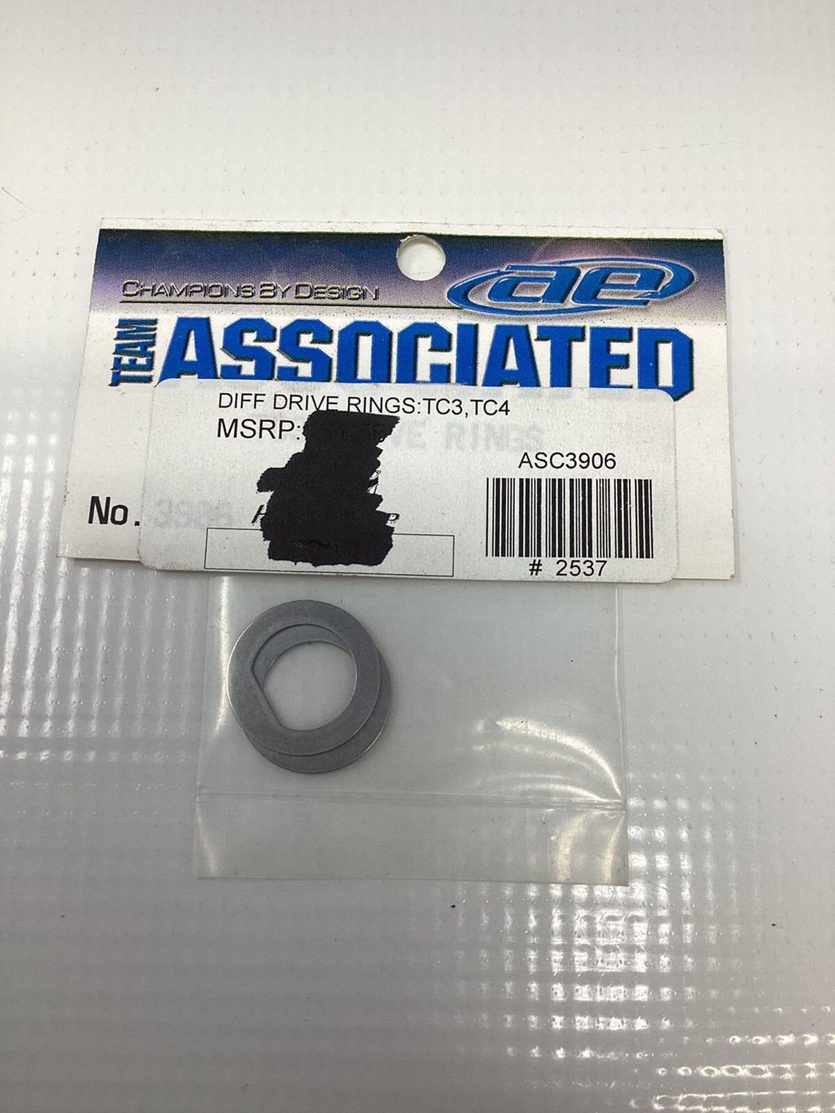 Vintage Team Associated 3906 Diff drive rings TC3 TC4 Box43 | eBay