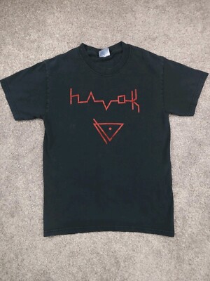 Havok T Shirt Mens Small Black Thrash Metal Band Spell Out Logo | eBay