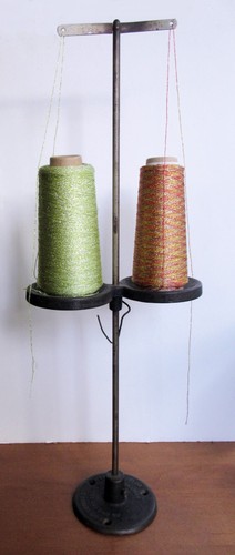 American Thread Cast Iron Sewing Machine Double Thread Spool Holder 27 ...
