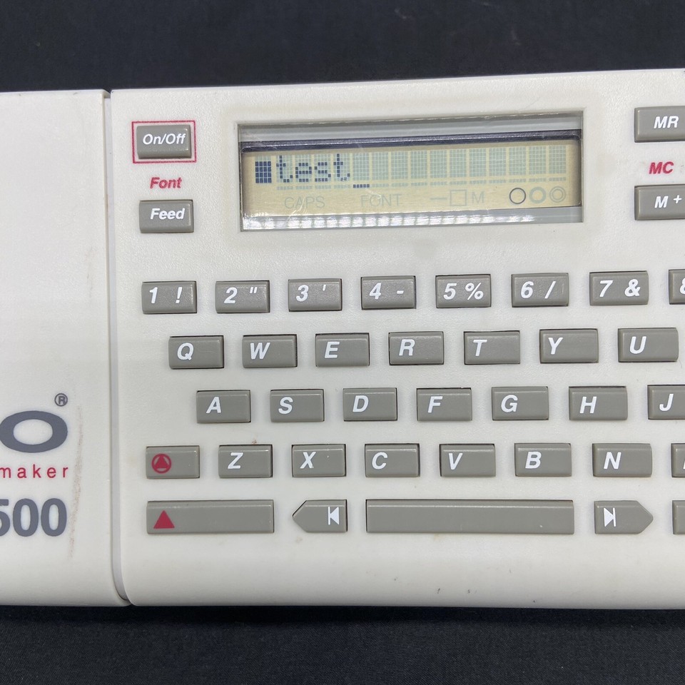 Dymo 4500 Electronic Labelmaker - Used, Tested, Works, Labelmaker Only ...