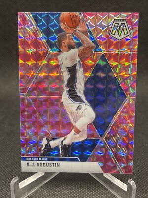 2019-20 Panini Mosaic PINK CAMO #32 D.J. AUGUSTIN Orlando Magic | eBay