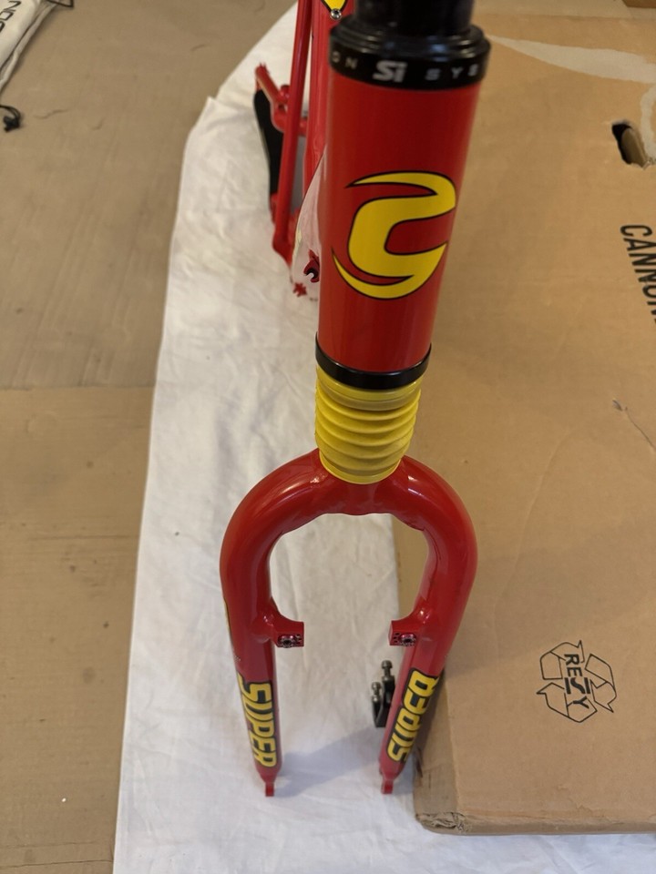 Cuadro Cannondale Súper V 500 26” Fatty EEUU - Shimano Kcnc Hope Lizard ...