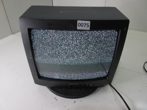 Sharp 13" CRT 13J-M100 Vintage Retro Gaming TV | eBay