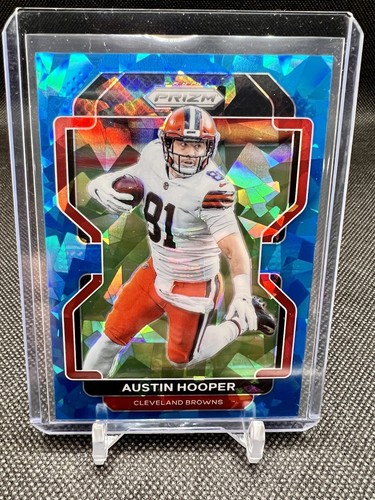 2021 Panini Prizm - Austin Hooper #262 Blue Ice Prizm /99 for sale ...