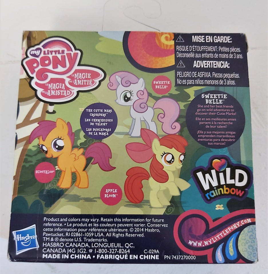 MLP My Little Pony Wild Rainbow New Sealed Target Exclusive Sweetie ...