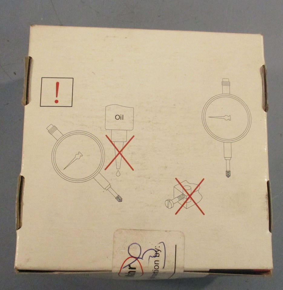 Mahr D8IS-X Dial Drop Indicator 1" Max Measurement 0-100 Dial Reading ...