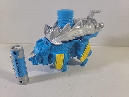 Power Ranger Dino Charge Aqua Blue Ankylosaurus (Ankylo) Zord With ...