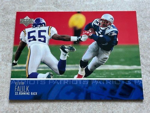 2003 Upper Deck #82 Kevin Faulk NFL New England Patriots | eBay
