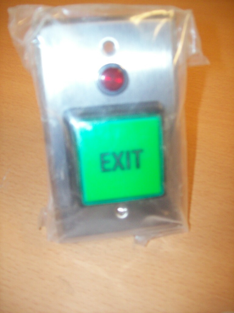 500-11400 Securitron pb2 push button momentary single gang 2" sq ...