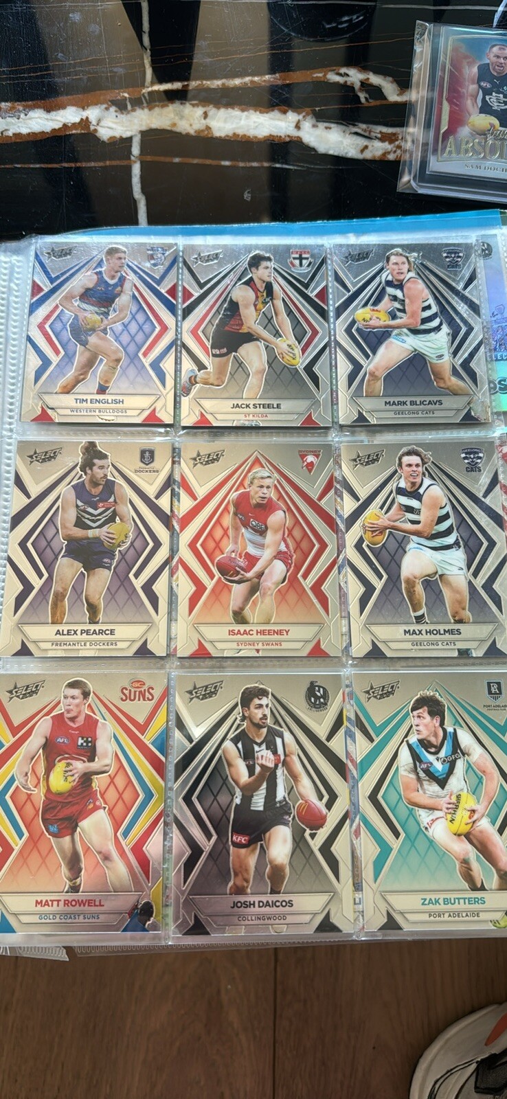 2024 AFL SELECT FOOTY STARS Insert Card Bulk Lot Clearout 134 Cards | eBay