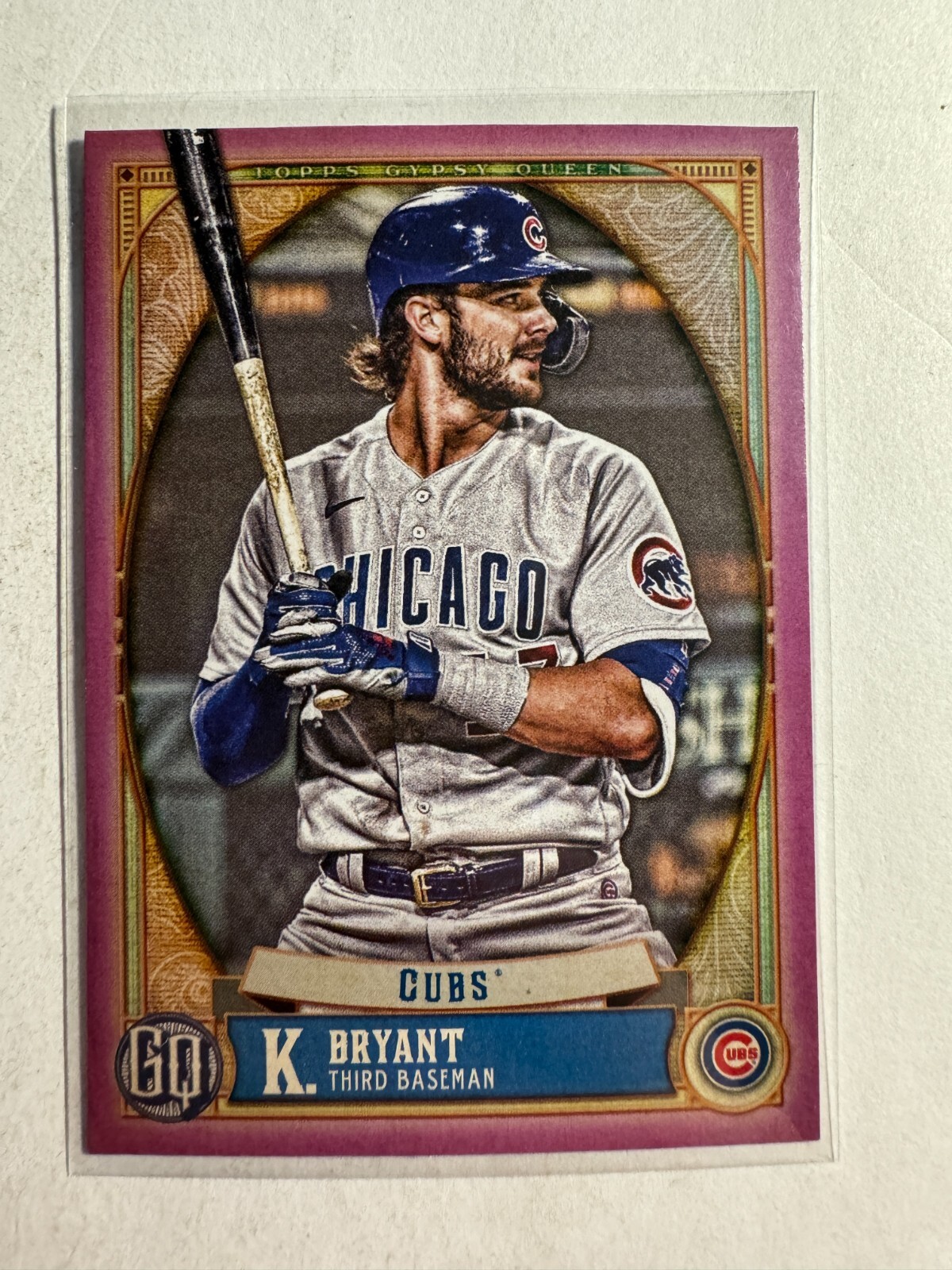 K171,776 - 2021 Topps Gypsy Queen Mauve #187 Kris Bryant #/75 | eBay